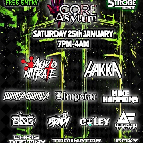 Stream DJ Brady - Core - Asylum The Redo Promo Mix by DJ Brady | Listen ...