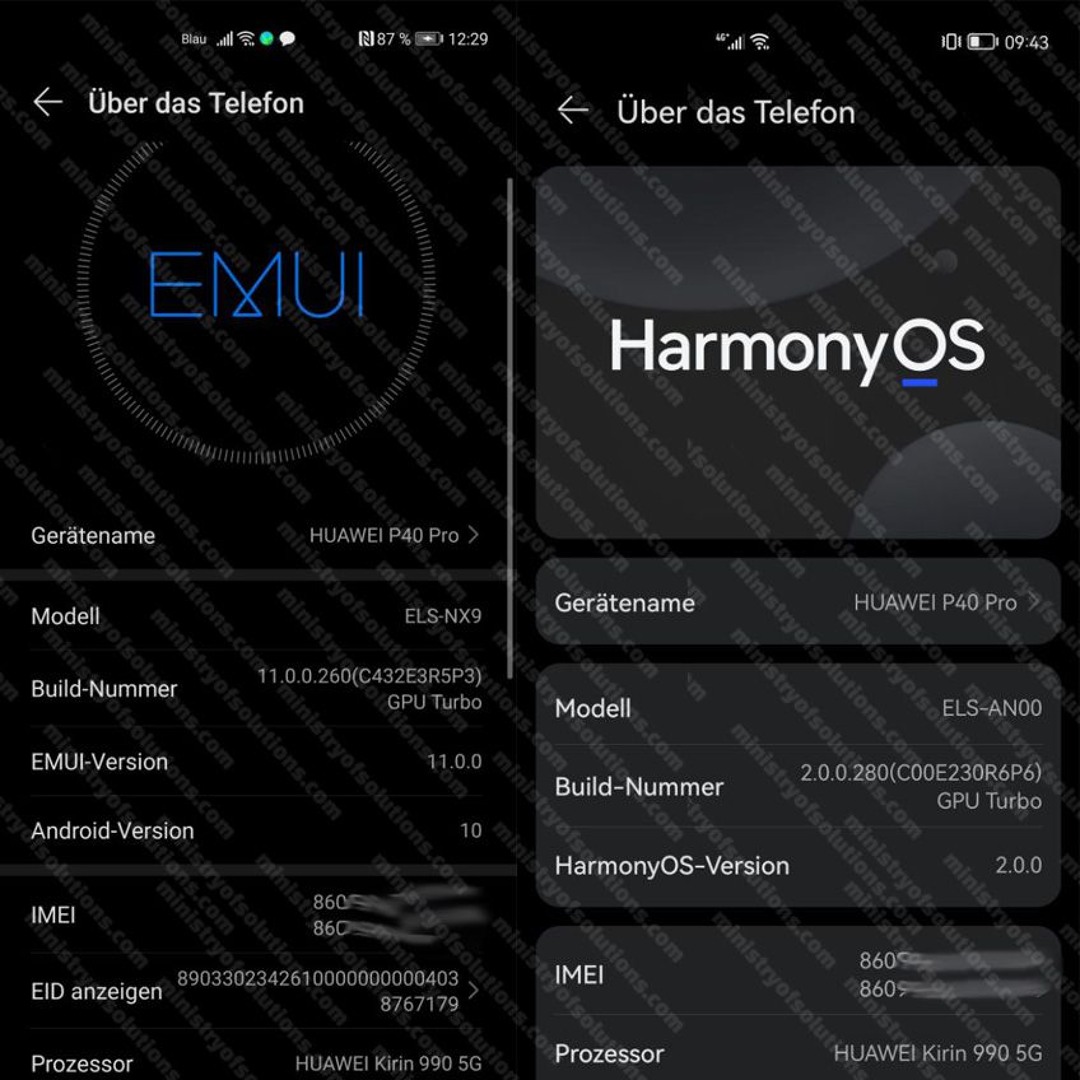 Stream Huawei P40 Pro ELS-NX9 HarmonyOS update done by Mutahharbashir ...