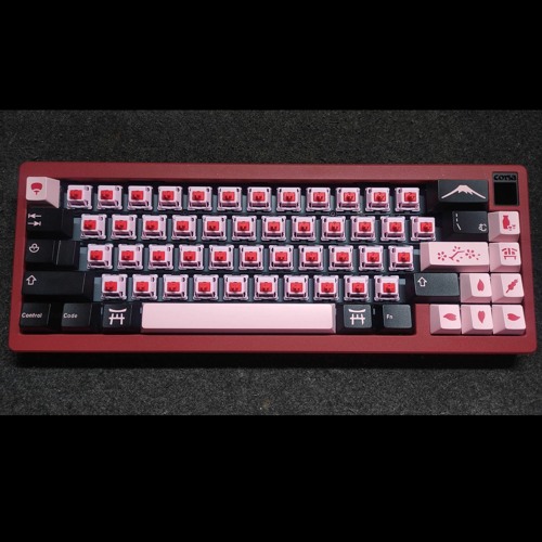 Stream Matrix Corsa - Red Cherry Blossom (FULL POM) - Alu Plate - JTK ...