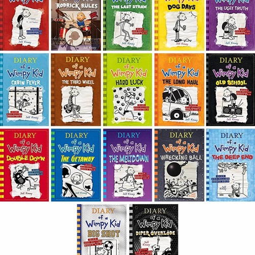 Stream (PDF) READ Diary of a Wimpy Kid 17 Books Collection Hardcover ...