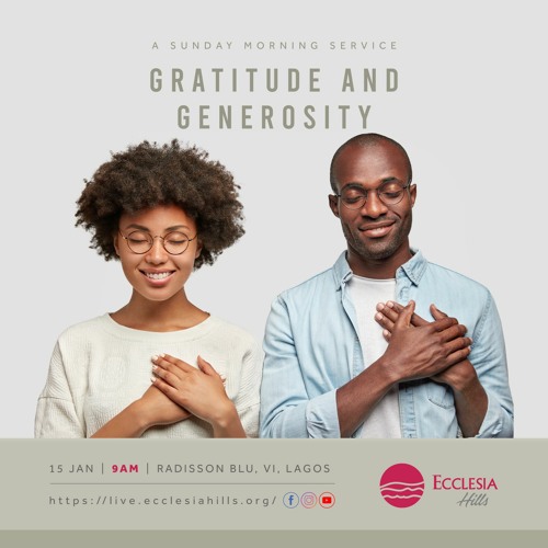 Stream Gratitude & Generosity- Pastor Moses by Ecclesia Hills | Listen ...