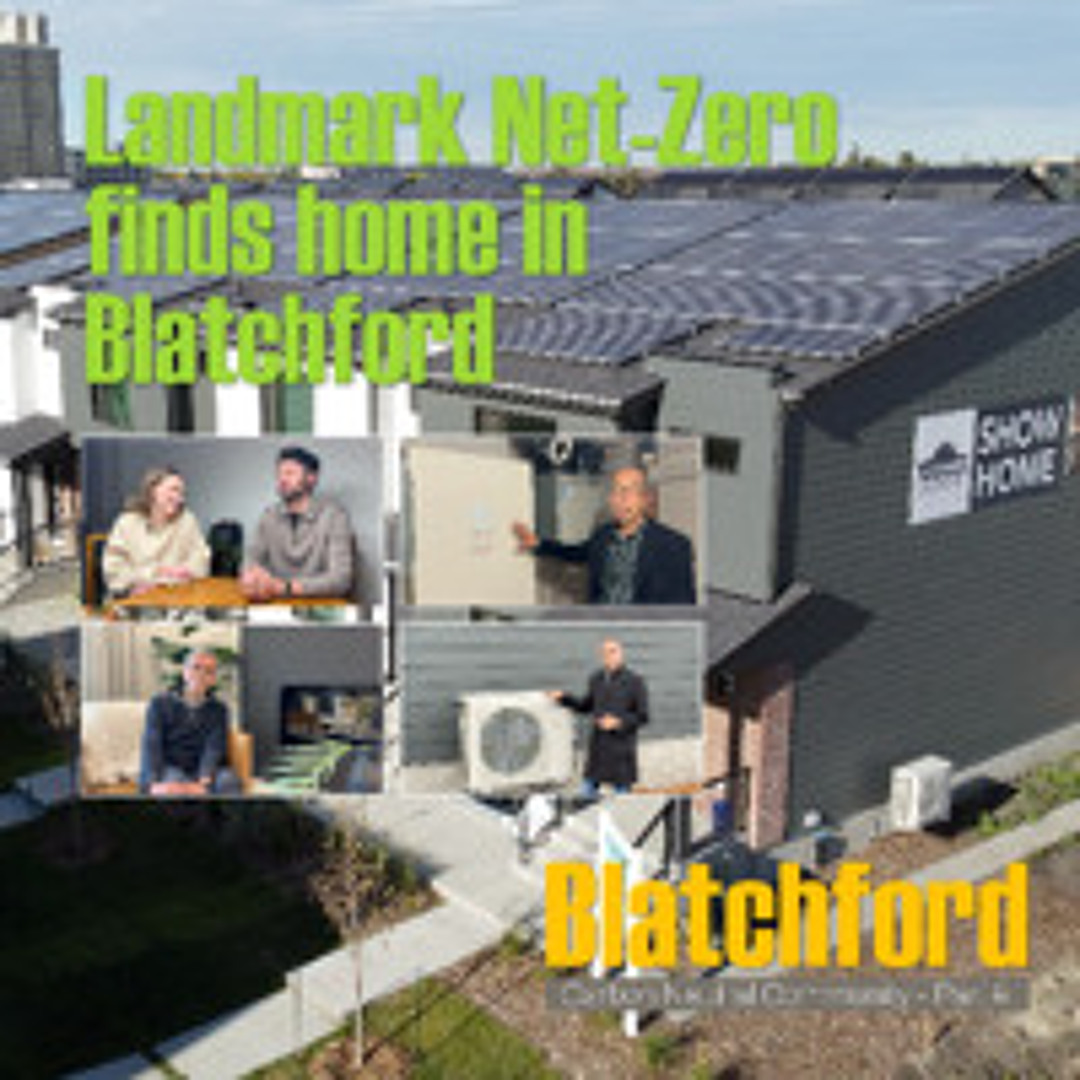 Stream episode 400. Landmark net-zero finds home in Blatchford Carbon ...