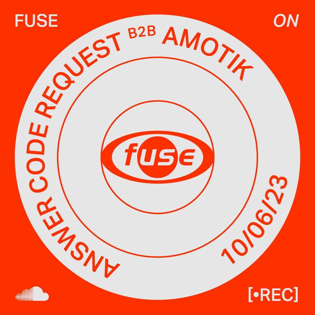 Stream Answer Code Request b2b Amotik — Recorded live at Fuse Brussels (10/06/23) by Fuse ...