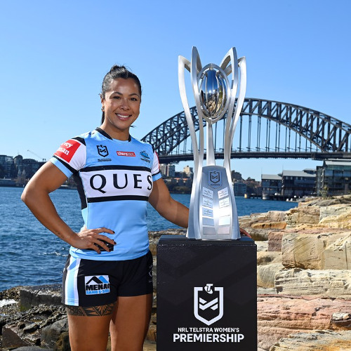 Stream Interview with Cronulla Sharks NRLW captain Tiana Penitani Gray ...