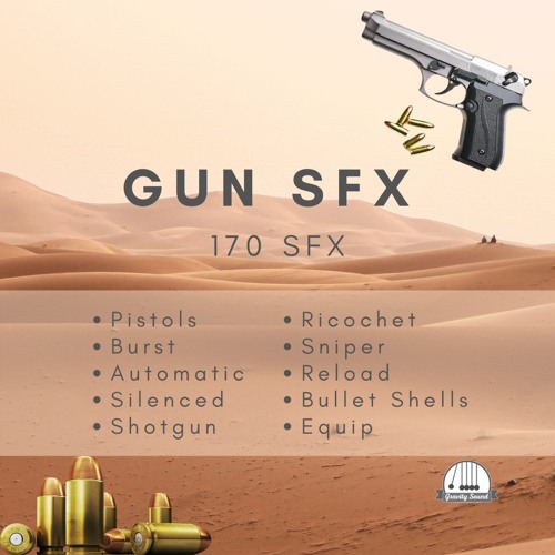 Stream Gun Shot SFX Preview by Gravity Sound | Listen online for free ...