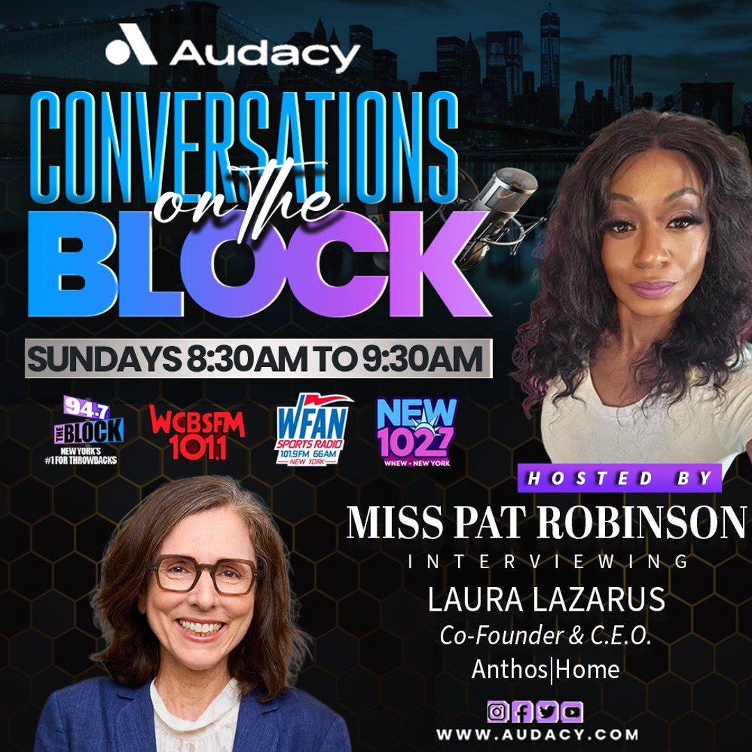 Stream Laura Lazarus Co-Founder & CEO Anthos Home by Patricia Robinson | Listen online for free ...