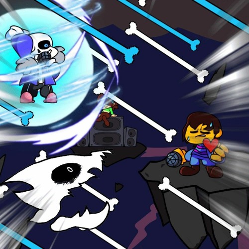 Stream FNF - God-Eater (Sans and Frisk Cover) by KylanKonEl | Listen ...