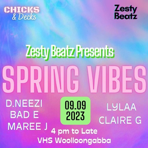 Stream Spring Vibes - Zesty Beats Launch Party 2023 by Maree J | Listen ...