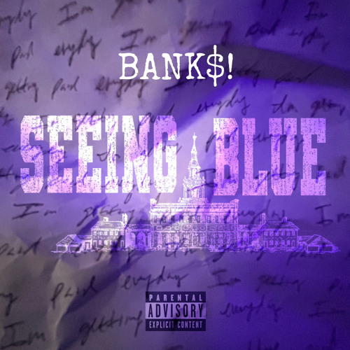 Stream SEEING BLUE (prod. noevdv) by BANK$! | Listen online for free on ...