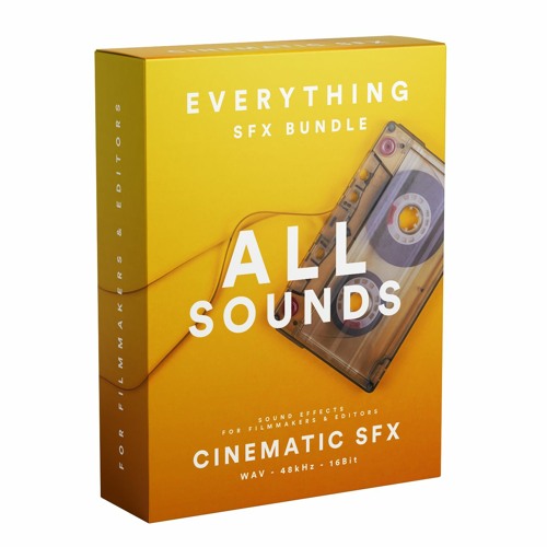 Stream EVERYTHING SFX BUNDLE - Sample #1 by Cinematic SFX | Listen online for free on SoundCloud