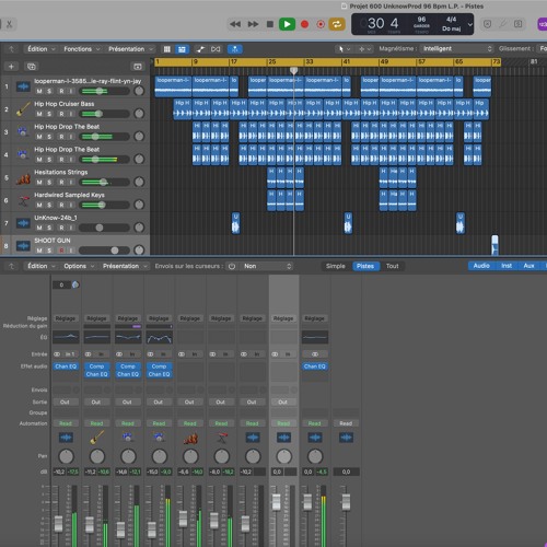 Stream Projet 600 UnknowProd 96 Bpm L.P.auda by UnknowProd | Listen ...