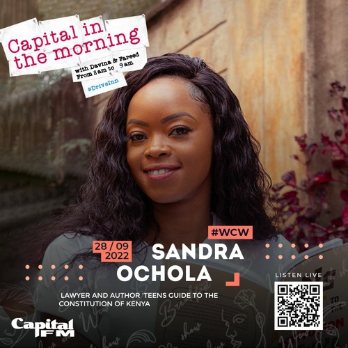 Stream #WCW Sandra Ochola Author Teens Guide to the Constitution on # ...