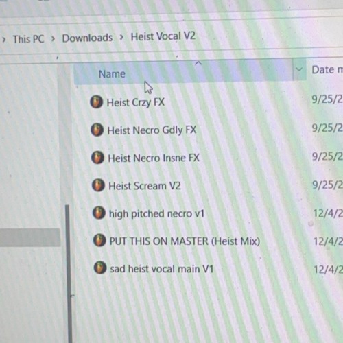 Heist Vocal Kit V2 - Payhip