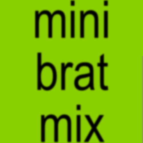 Stream Mini Brat Mix By Bebespaceboi Listen Online For Free On Soundcloud
