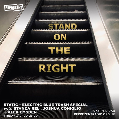 Stream 5TATIC - ELECTRIC BLUE TRASH [24/03/23] with STANZA REL, JOSHUA ...