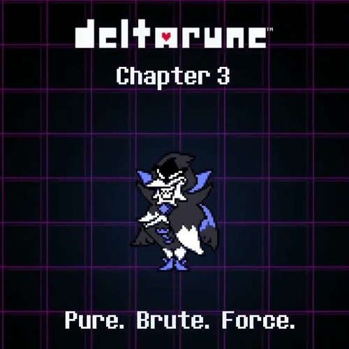 Stream (GoatFromTheStars) Deltarune Chapter 3 - Pure. Brute. Force ...