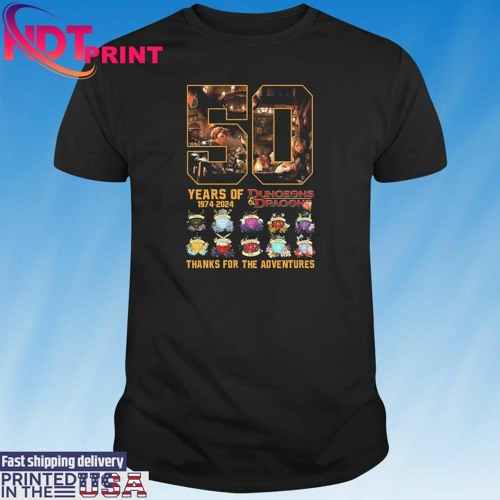 Stream Official Dungeons Dragons 50 Years Of 1974-2024 signatures Thank ...