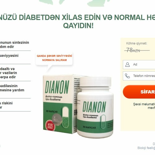 Stream Dianon: həblər, kapsullar, həblər, rəylər, maddələr, faydalar ...