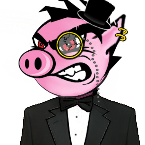 Pig in a Tuxedo Art & Collectibles Painting etna.com.pe