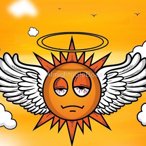 Glo Gang Sun Logo Wallpaper