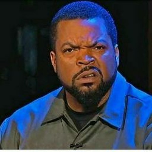 Ice Cube Mad Face