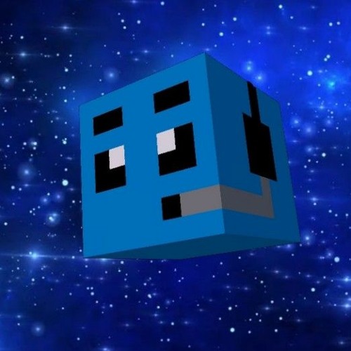 Minecraft Blue Slime Head