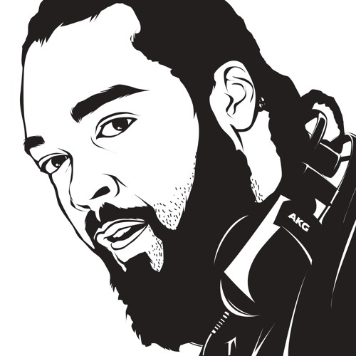 Drake Stencil Black And White