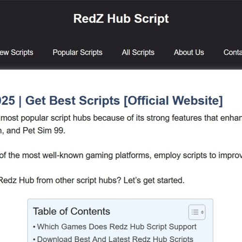 Stream Redz Hub Script music | Listen to songs, albums, playlists for ...