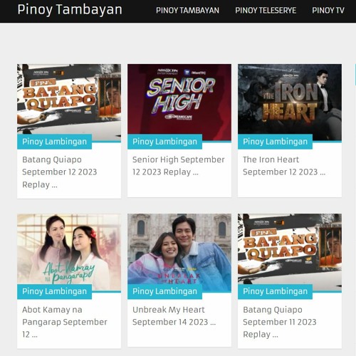 Stream Pinoy Teleserye by Pinoy Tambayan | Listen online for free on ...
