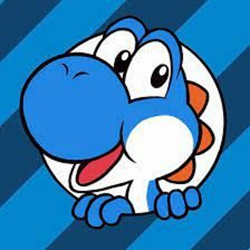 Cute Baby Blue Yoshi