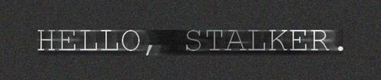 Hello Stalker Facebook Cover