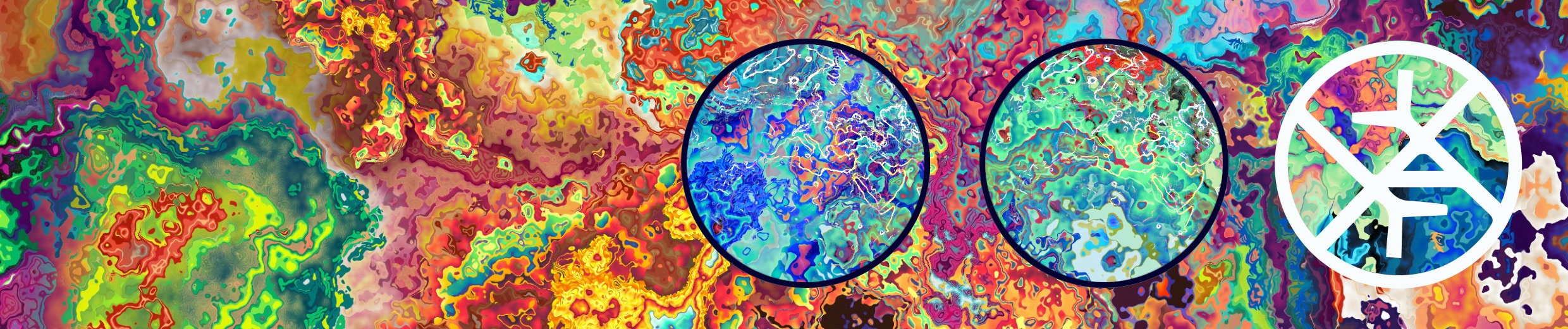 Psychedelic Twitter Headers