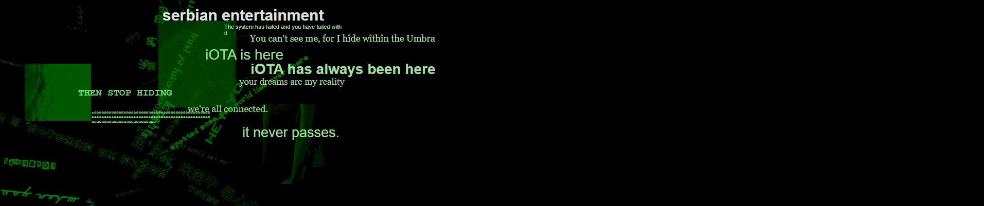 The System Has Failed Wallpaper